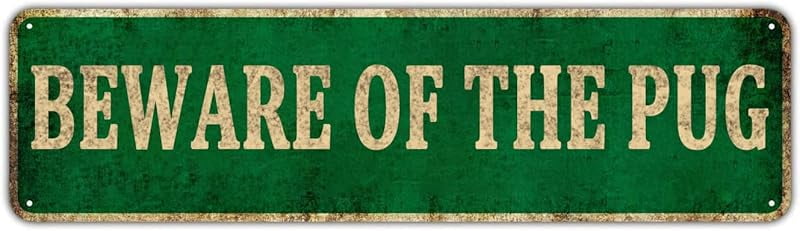 Beware of Beagle Dog Metal Tin Sign Yard Outdoor Warning Fence Sign 4 ...