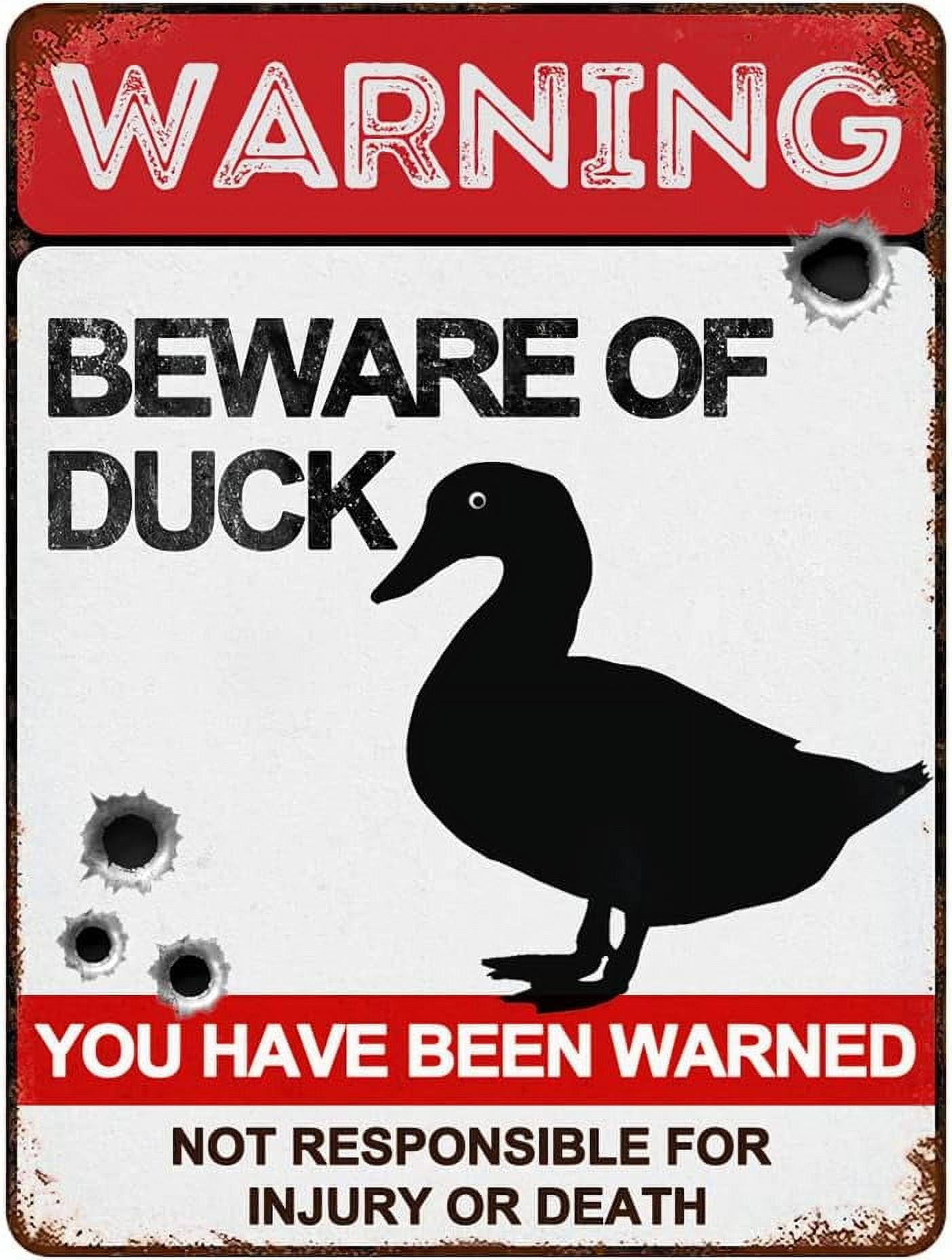 Beware of Beaver Signs 8"x12" Vintage Metal Warning Signs About Beaver ...