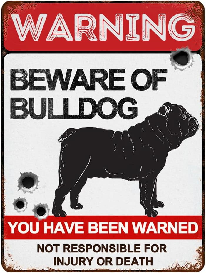 Beware of Beaver Signs 8"x12" Vintage Metal Warning Signs About Beaver ...