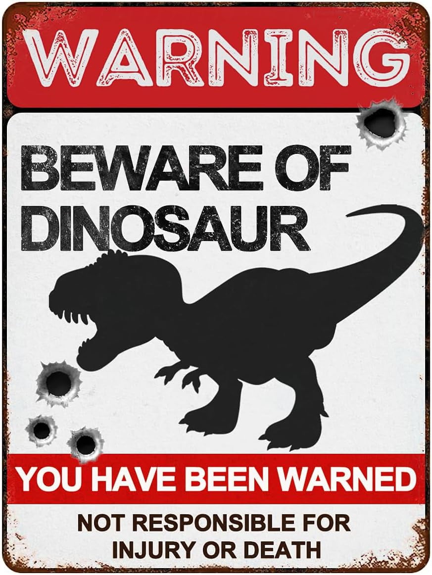 Beware of Beaver Signs 8"x12" Vintage Metal Warning Signs About Beaver ...