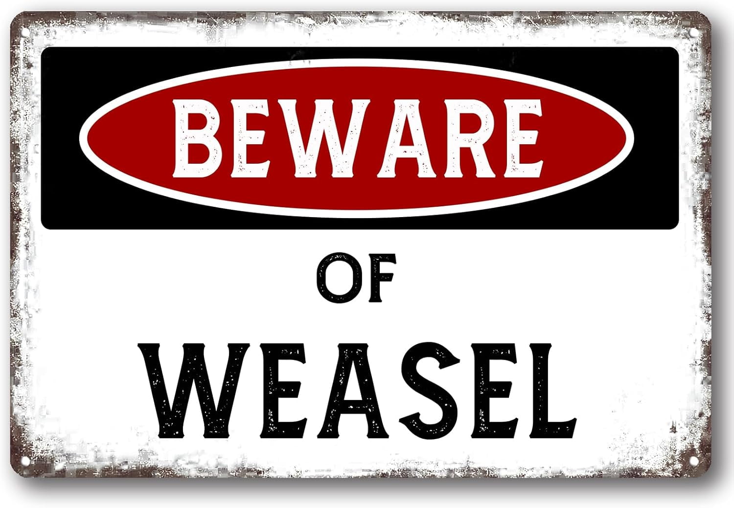 Beware of Dragon Vintage Metal Tin Sign Decor Retro Funny Aluminum Sign ...