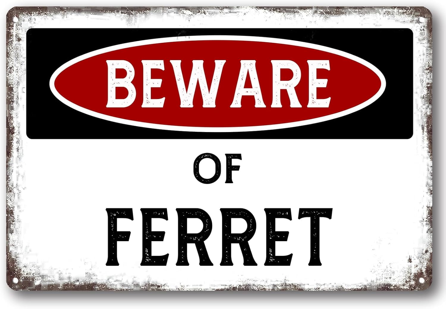 Beware of Dragon Vintage Metal Tin Sign Decor Retro Funny Aluminum Sign ...