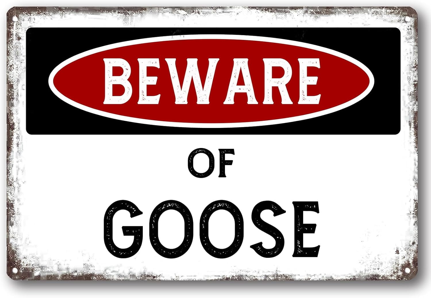 Beware of Dragon Vintage Metal Tin Sign Decor Retro Funny Aluminum Sign ...