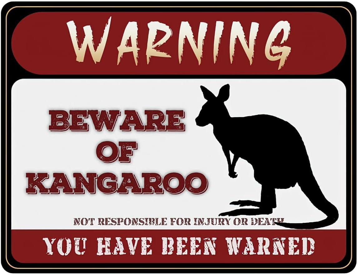 Beware of Goose Sign 8"x12", Pet & Ranch Animal Metal Warning Signs for ...