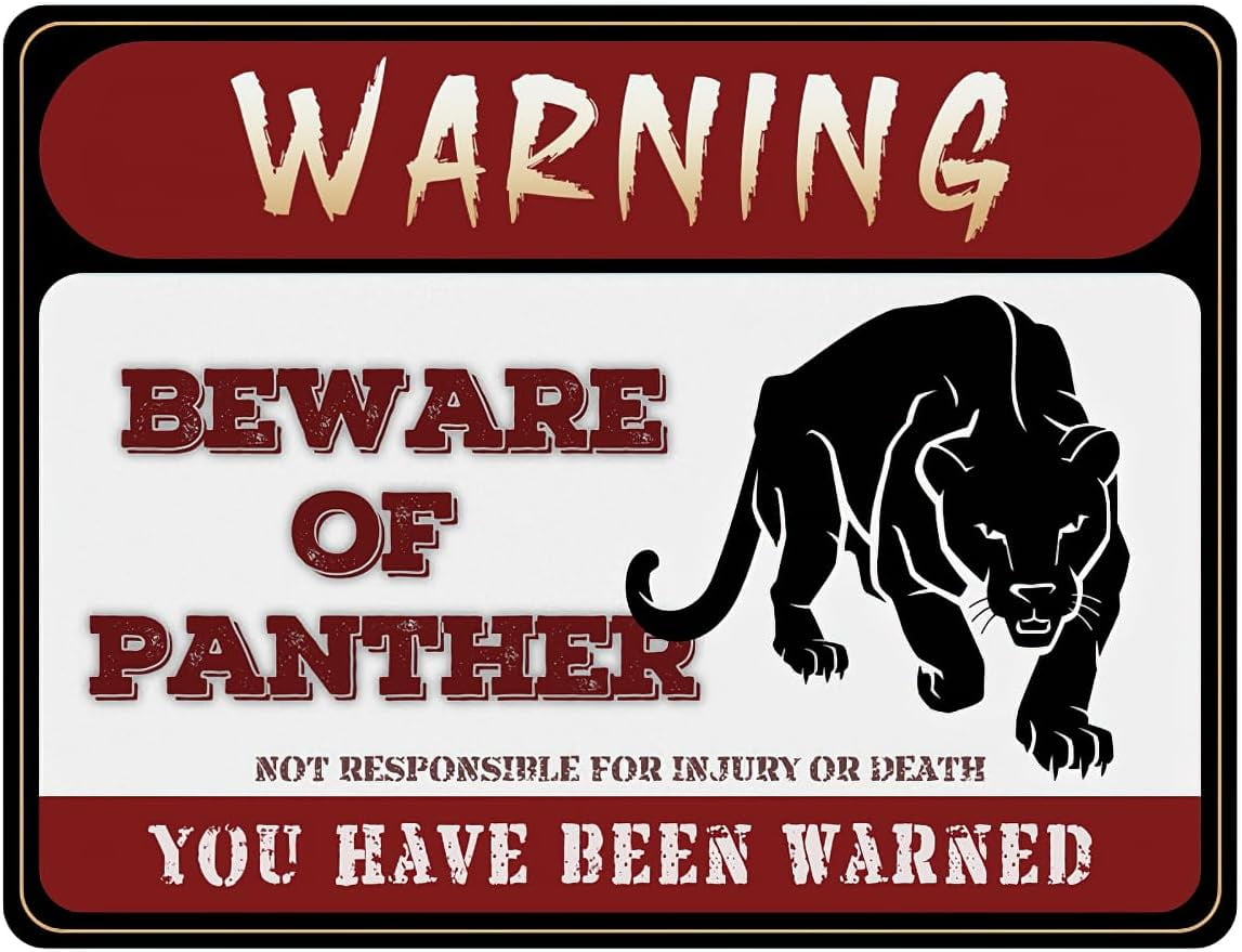 Beware of Goose Sign 8"x12", Pet & Ranch Animal Metal Warning Signs for ...