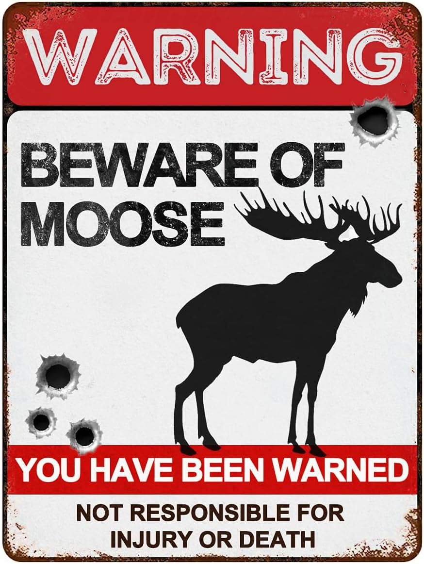 Beware of Rooster Signs 12"x16", Vintage Metal Warning Signs About ...