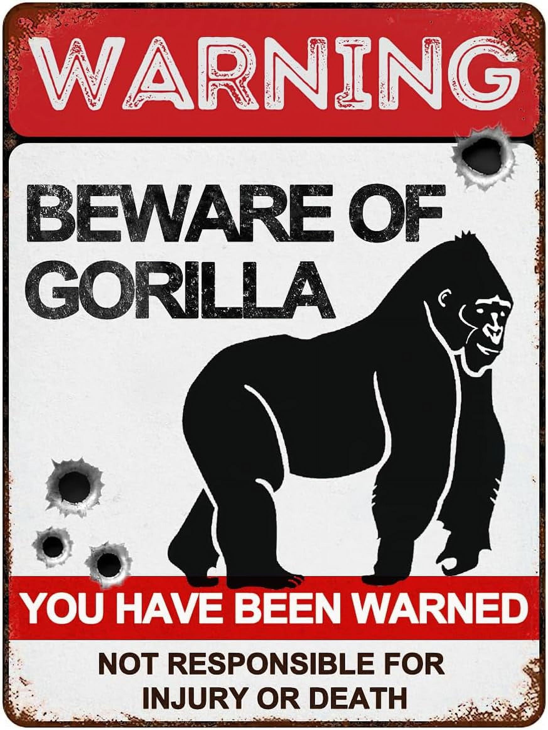 Beware of Rooster Signs 12"x16", Vintage Metal Warning Signs About ...