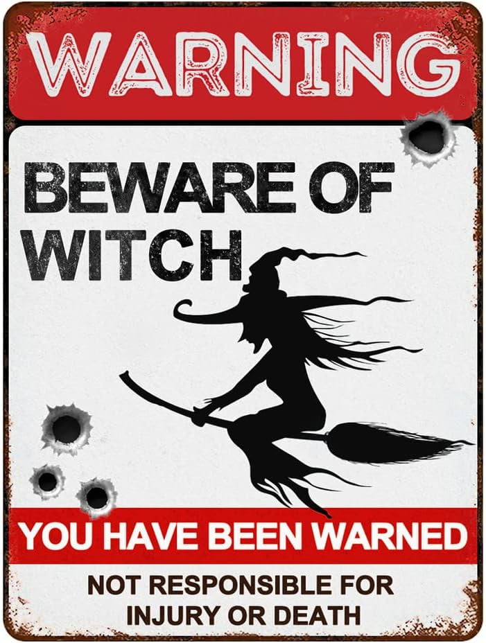 Beware of Rooster Signs 12"x16", Vintage Metal Warning Signs About ...