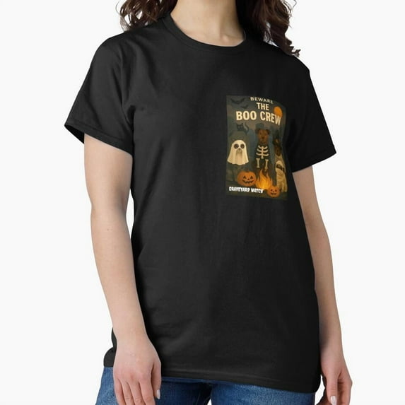 Beware the Boo Crew Graveyard Watch H54073 Unisex T-Shirt, Up to Size ...