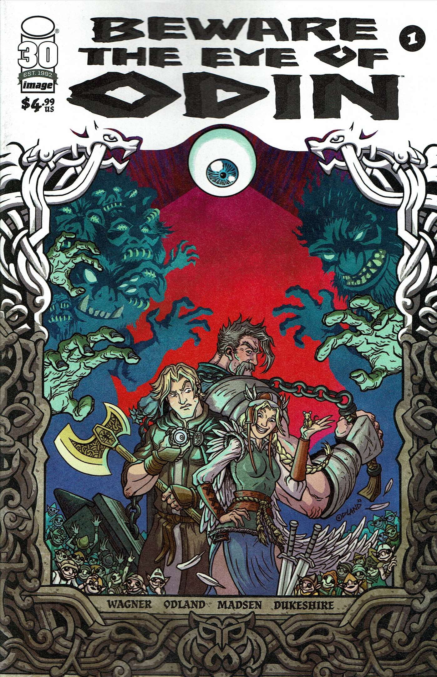 Beware the Eye of Odin #1 VF ; Image Comic Book - Walmart.com