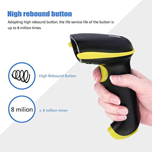 Bewinner Bar Code Scanner, YHD-5100 Barcode Reader with 2.4G USB Cable ...