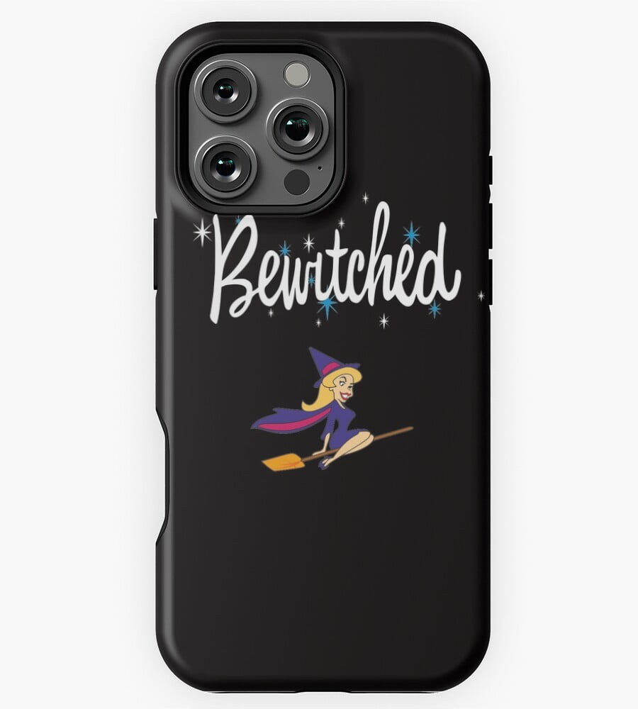 Bewitched 60s Retro TV Logo GA5846 Phone Case for iPhone 11 to 17 Pro ...