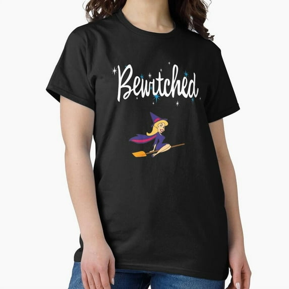 Bewitched 60s Retro TV Show Logo Elizabeth Montgomery H5019 Unisex T ...