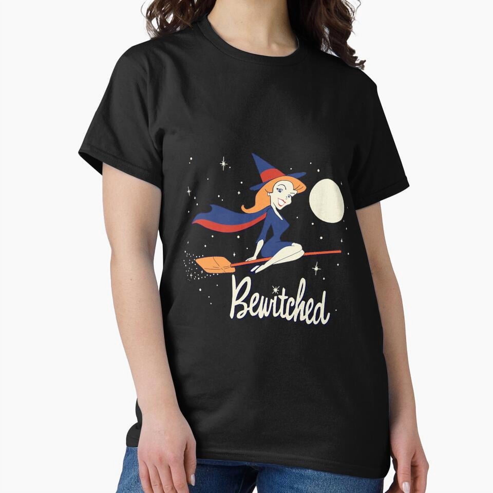 Bewitched Samantha Stephens 60s TV Show Fan Graphic H24164 T-Shirt, for ...