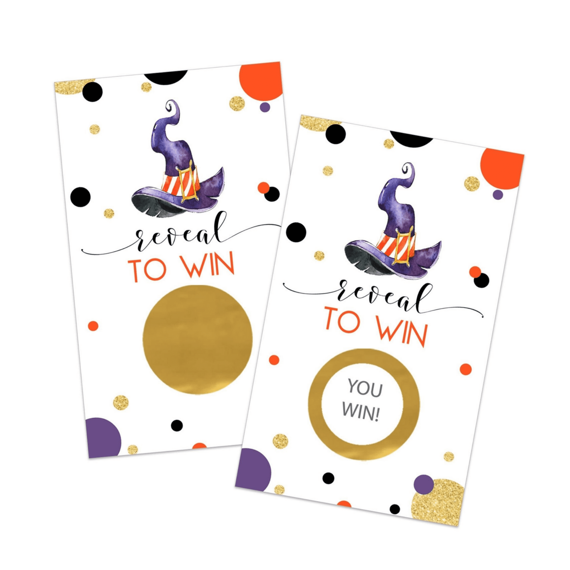 28-Pack Bewitching Scratch Off Game Cards by Paper Clever Party - Ideal ...