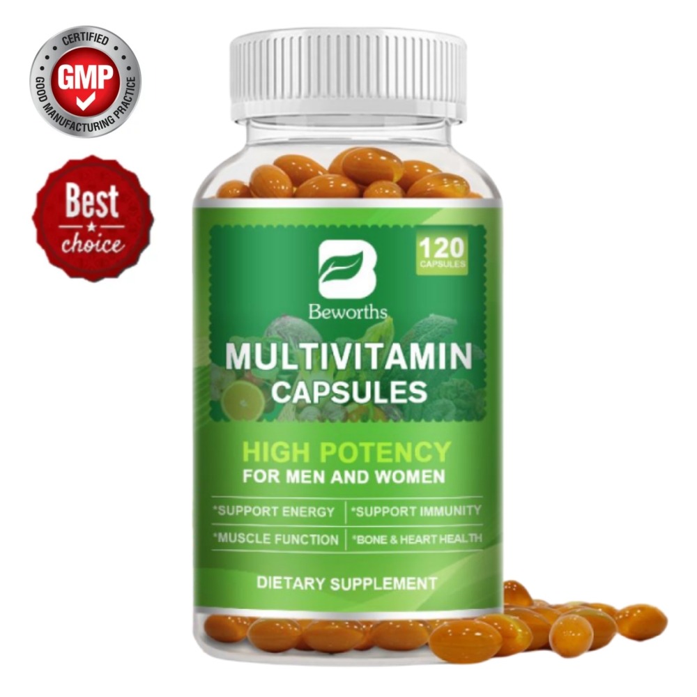 Beworths Multivitamin Capsules with Organic Multiminerals - Boost ...