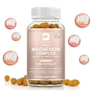 Toplux Magnesium Complex for Muscle Recovery, Elemental Magnesium ...
