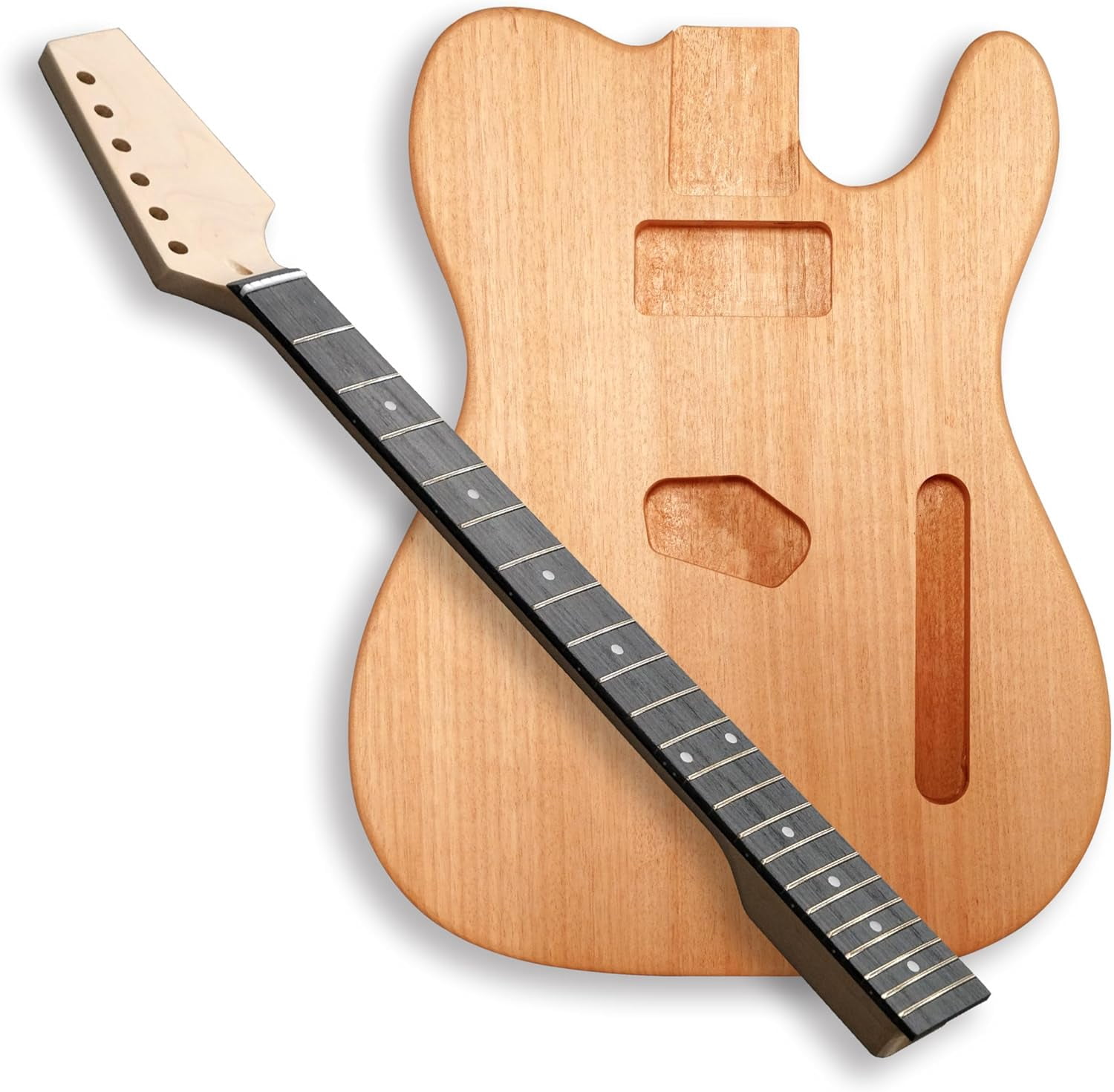 BexGears DIY TL Style Electric Guitar Body and Neck Blank Kit 2 Piece ...