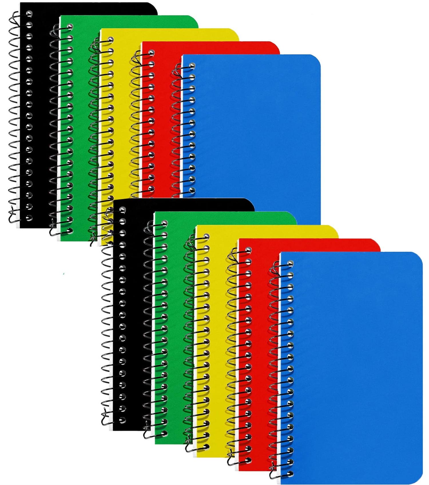 Bexikou 12 Pack Small Notebooks Memo Pads,3 x 5 Inches Pocket Notebooks ...