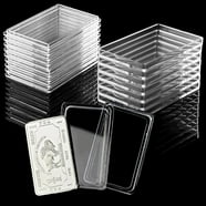 NOGIS Silver Bar Case 1 oz Silver Bar Holder Clear Acrylic Storage ...