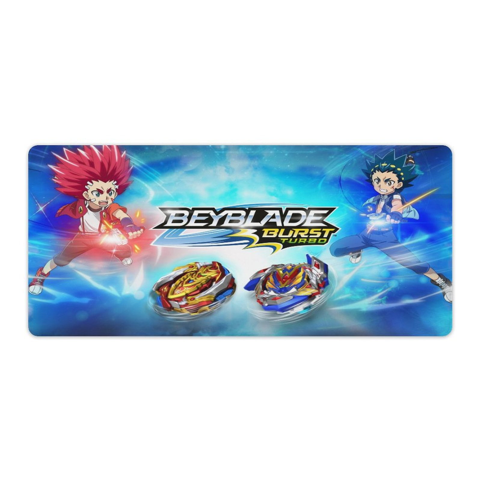 Bey-blade Burs Computer Mouse Mat with Anti-Slip Rubber Base Anti-Fray ...