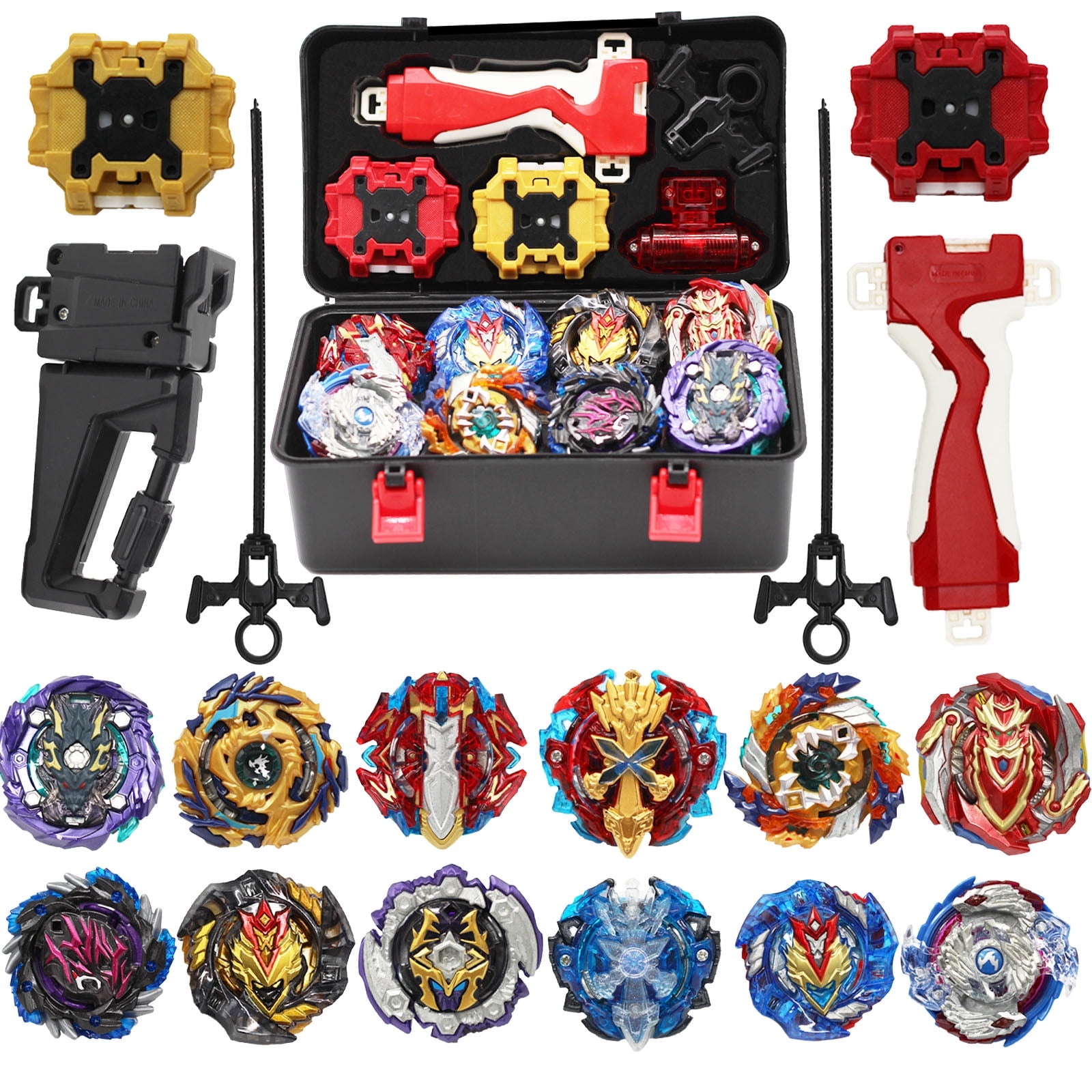 BeyGyro 12-in-1 Battling Tops Toy, Top Spinning Burst Tops Toy Metal ...