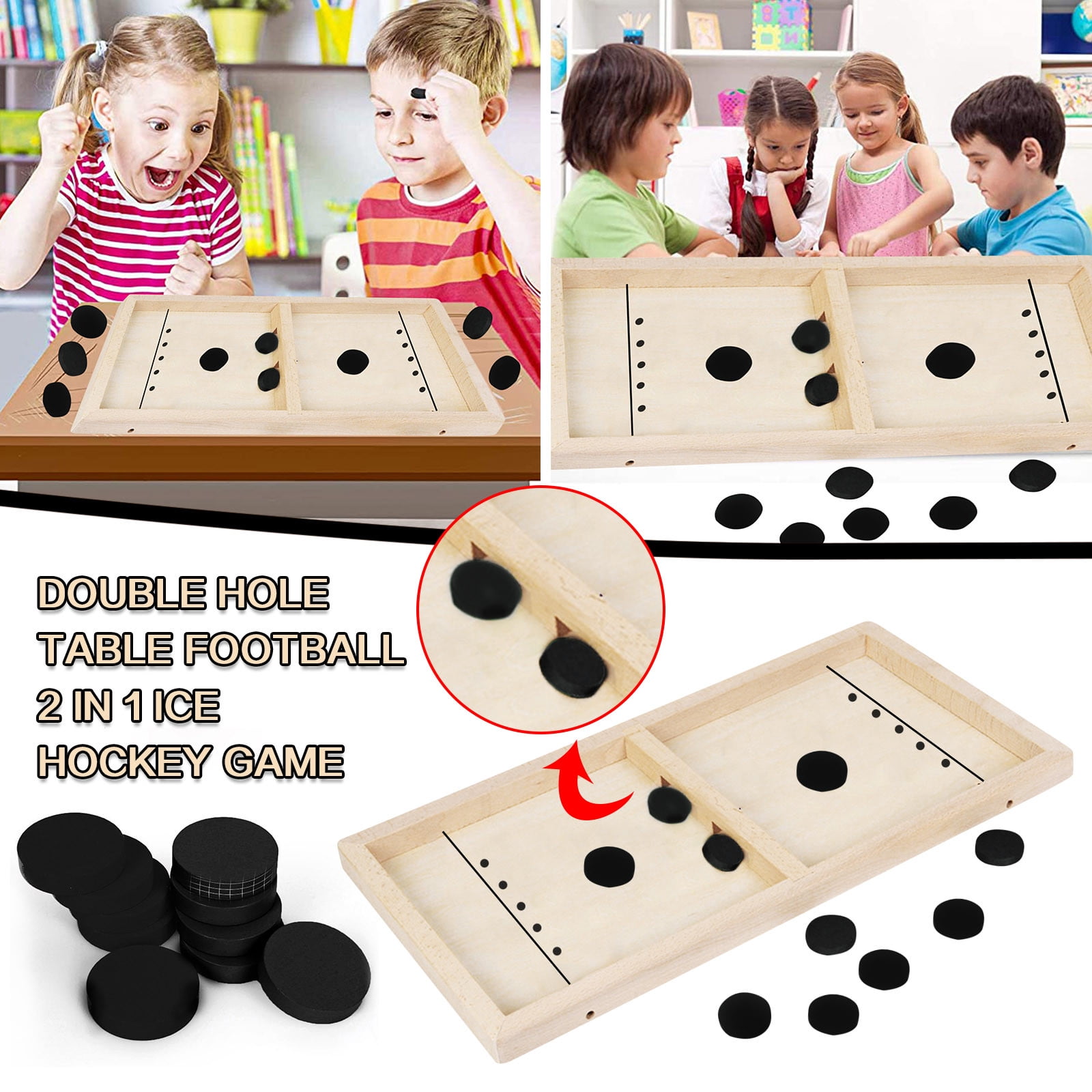BeyXokBey Upgraded Double Hole Catapult Chess Bumper Interactive Game ...
