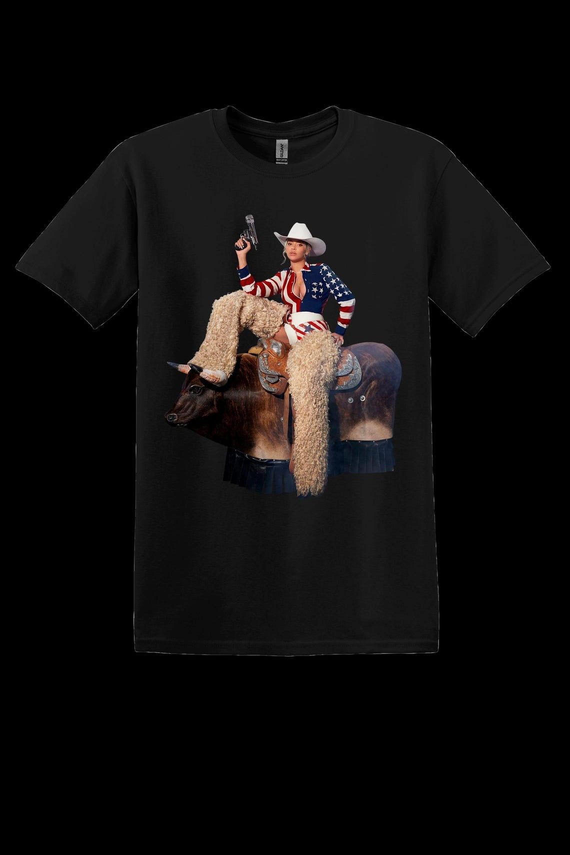 BeyYoncé Cowboy Carter Art T-Shirt Cowgirl Rodeo Chitlin Tour Hip Hop ...