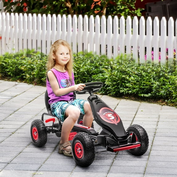 Beyamis Kids Pedal Go Kart Ride-On Toy - Ergonomic Design, Tough Wear ...