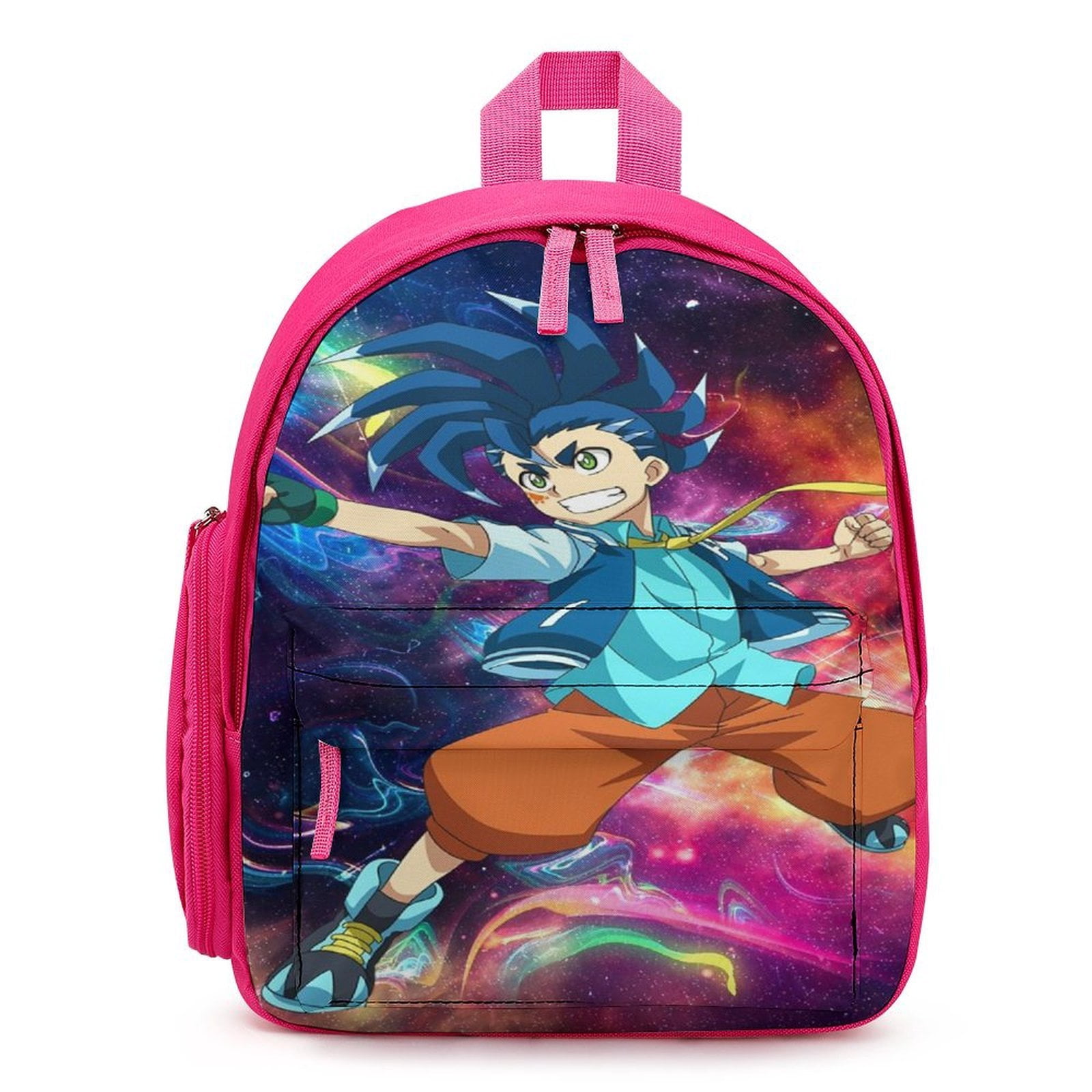 Beybl0de Anime Burs7 Backpack for Men Women Small Bookbag with Front ...