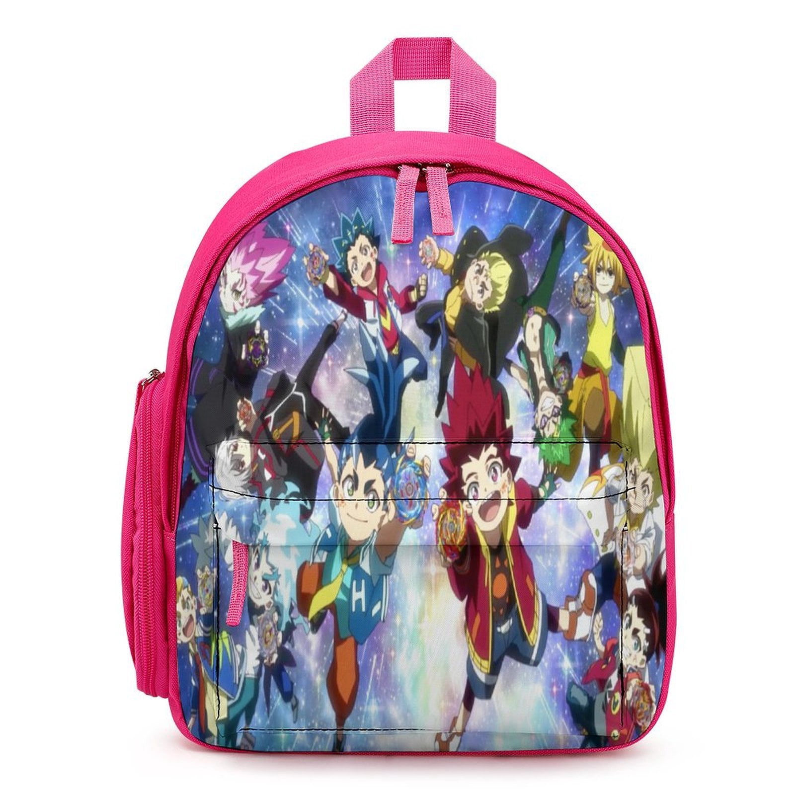 Beybl0de Anime Burs7 Backpack for Men Women Small Bookbag with Front ...
