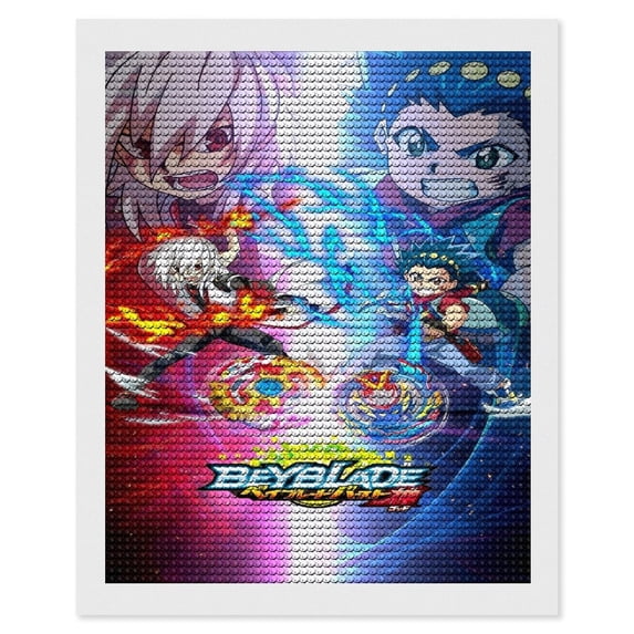 Beybl0de Anime Burs7 Diamond Art Kits for Adults DIY 5D Round Full ...