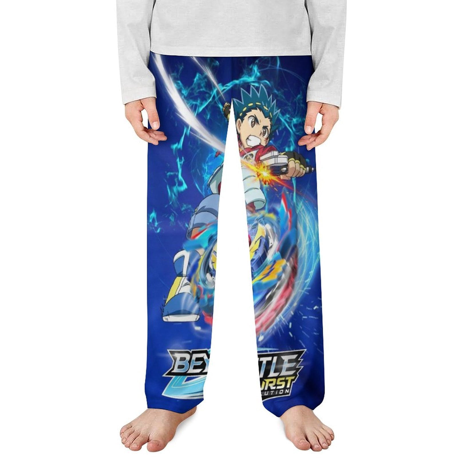 Beybl0de Anime Burs7 Pajama Pants Cartoon Casual Lounge PJ Bottoms with ...