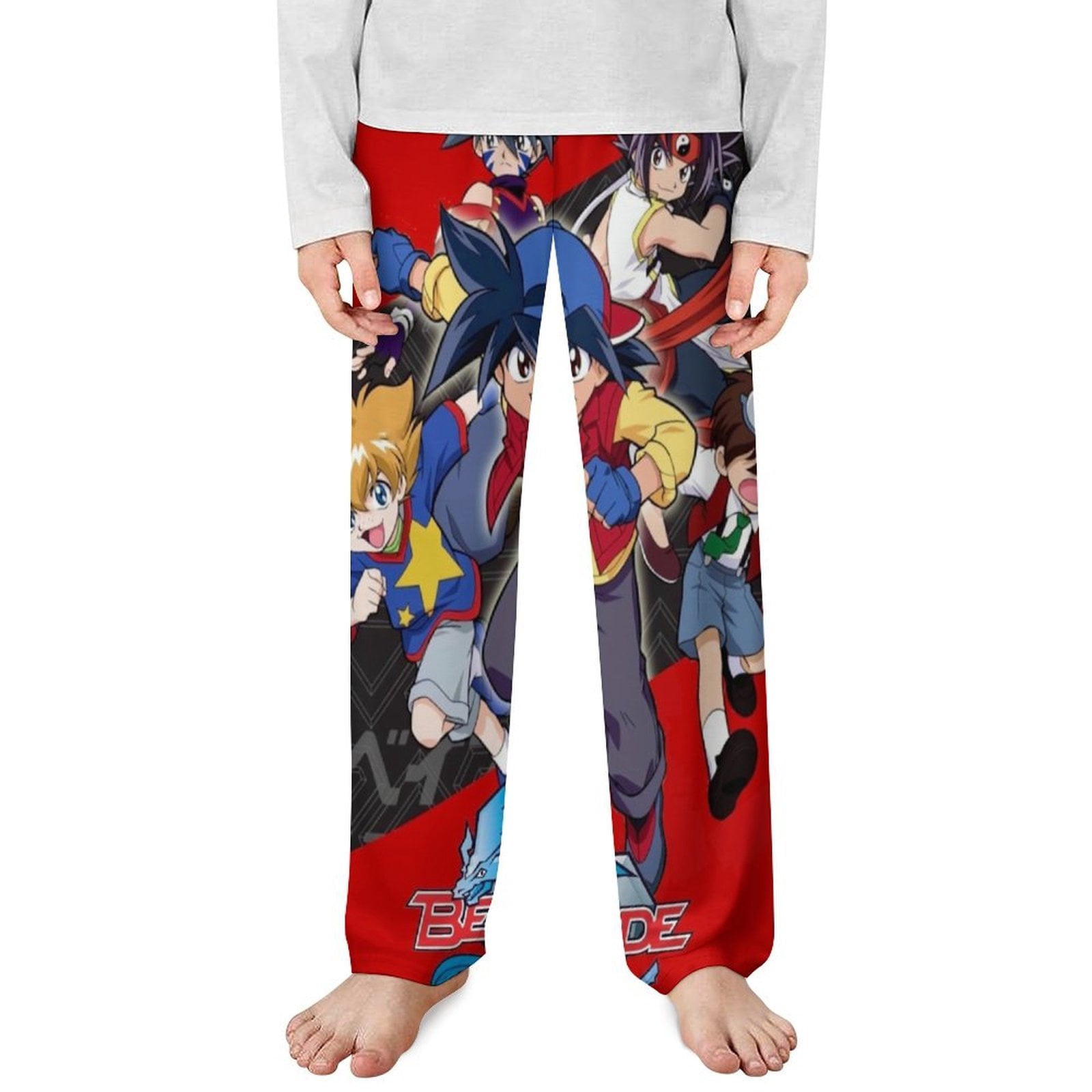 Beybl0de Anime Burs7 Pajama Pants Cartoon Casual Lounge PJ Bottoms with ...