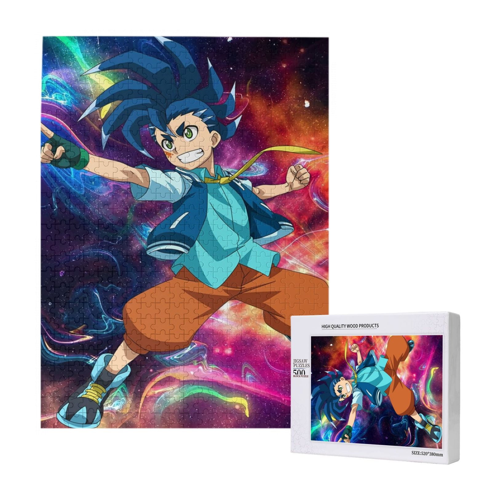 Beyblade Anime Puzzles Boys Girls Teens 300/500/1000 Piece Wooden ...
