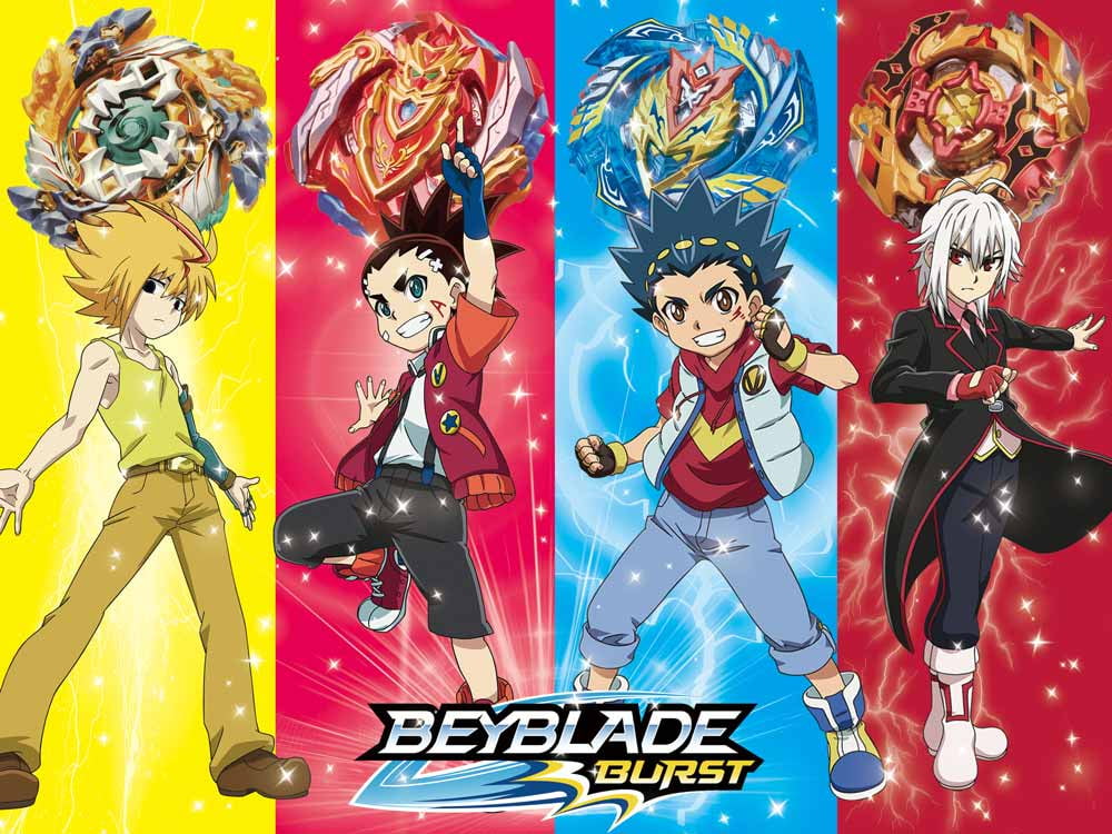 Beyblade Backdrop Banner Party Supplies Poster Theme Background for ...