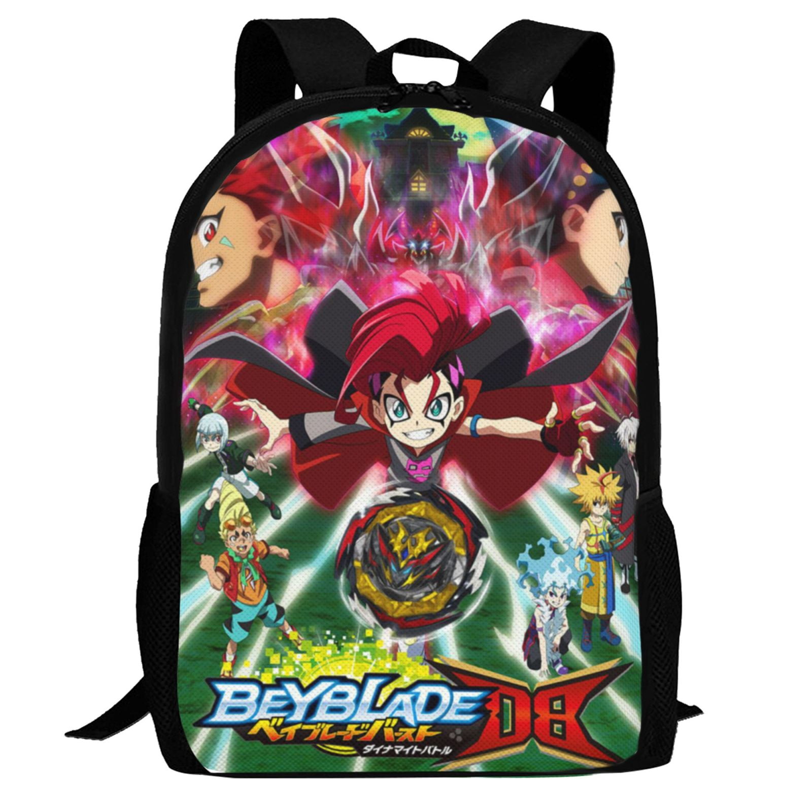 Beyblade Backpack, 3d Printed Laptop Backpack, Water Resistant Computer ...