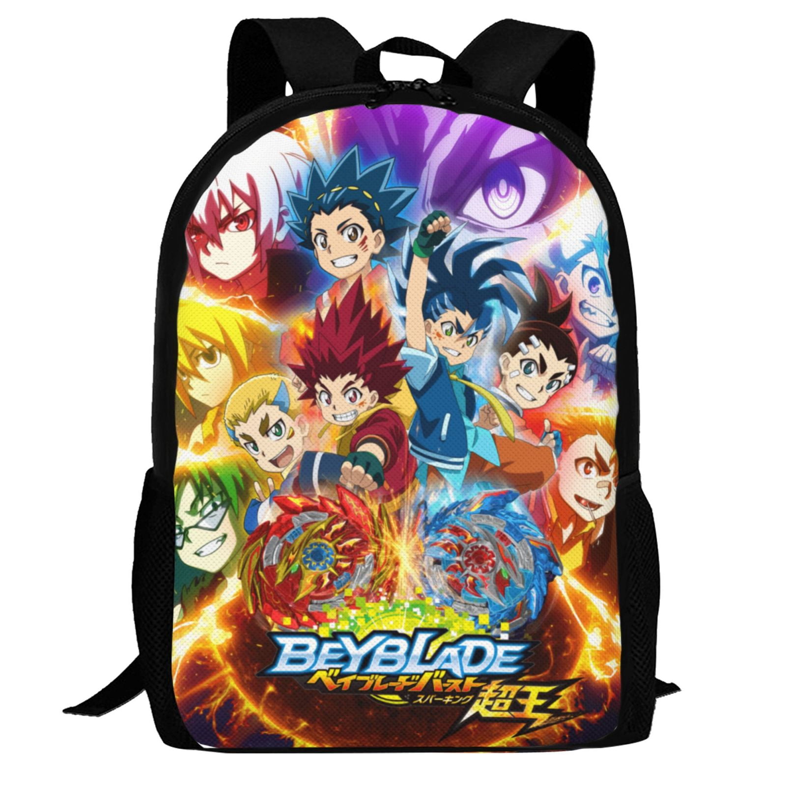 Beyblade Backpack, 3d Printed Laptop Backpack, Water Resistant Computer ...