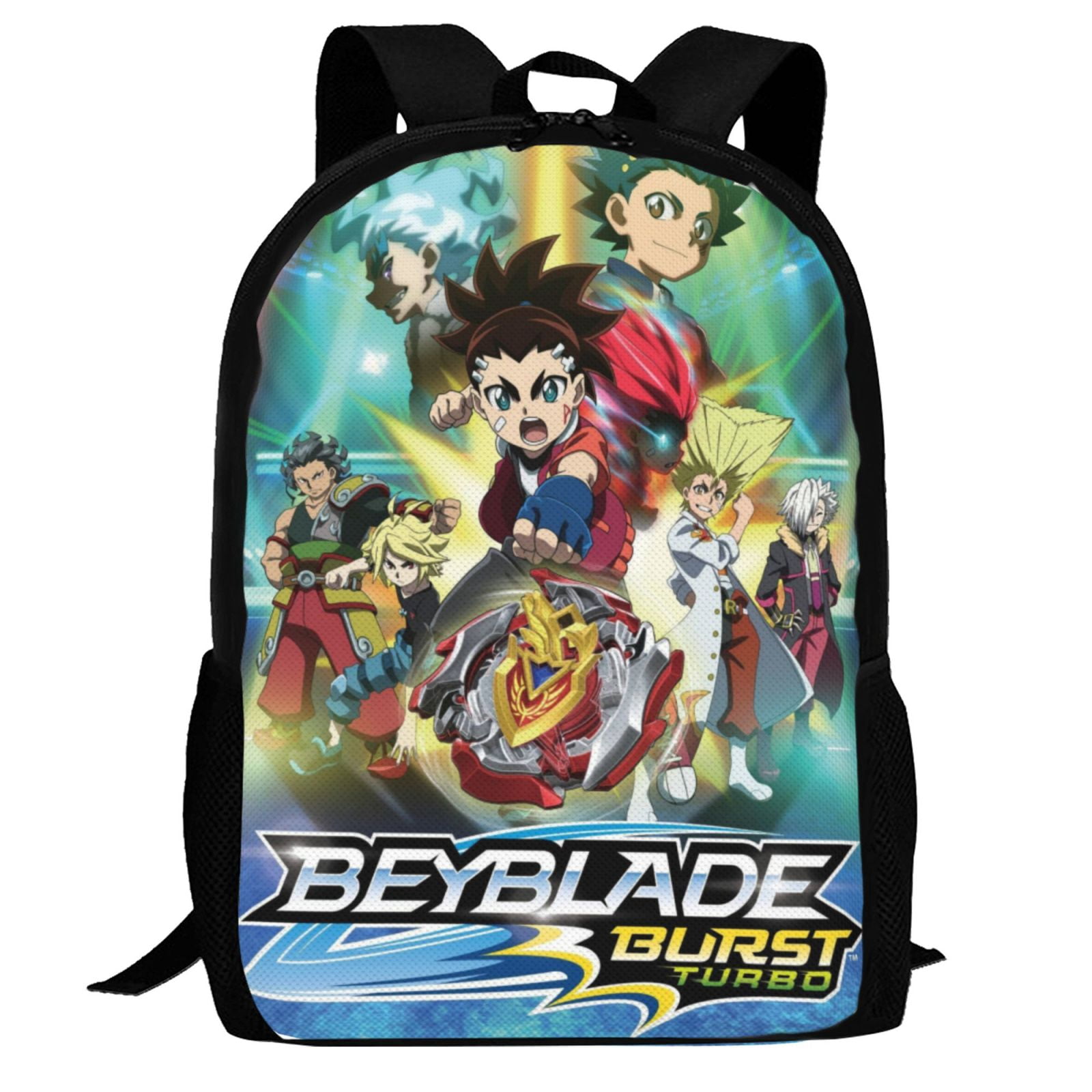 Beyblade Backpack, 3d Printed Laptop Backpack, Water Resistant Computer ...