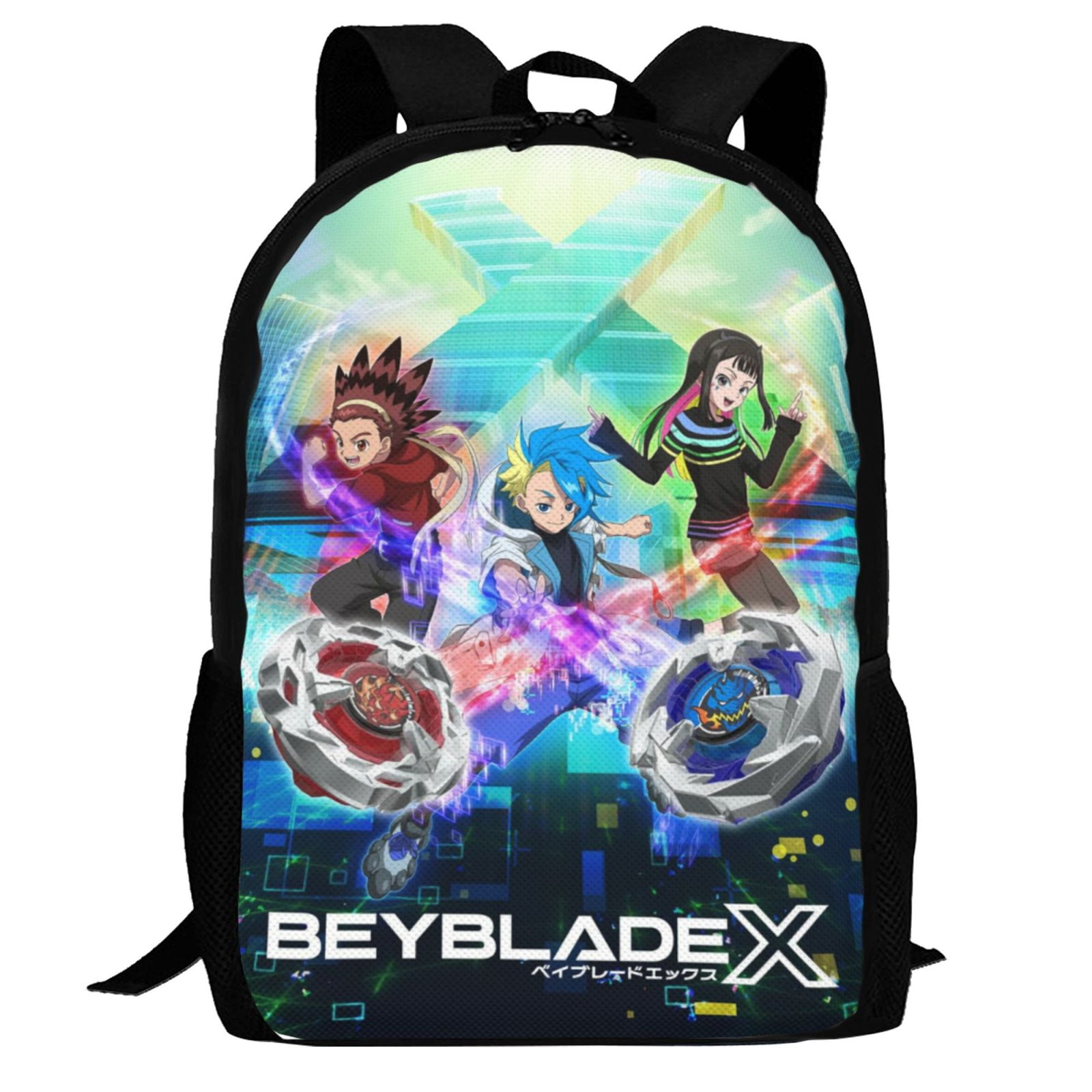 Beyblade Backpack, 3d Printed Laptop Backpack, Water Resistant Computer ...