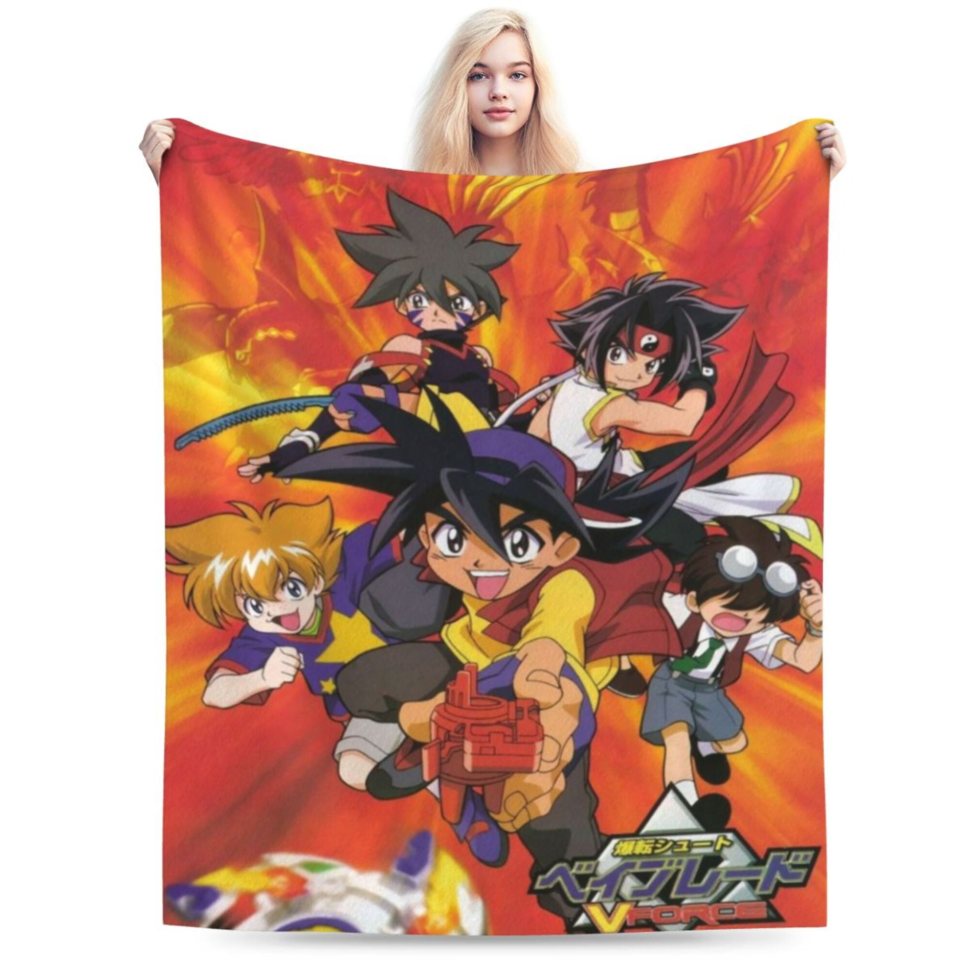 Beyblade Blanket, Super Soft Throw Blanket For Couch Sofa Bed, Cozy ...