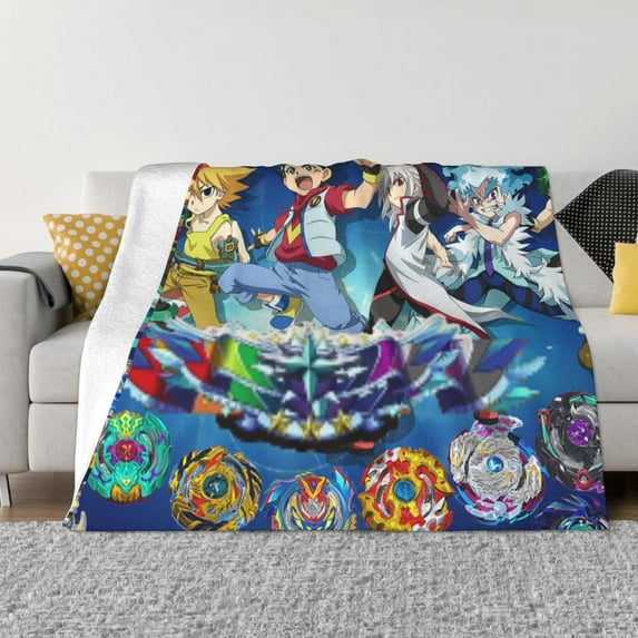 Beyblade Burst Anime Blanket Ultra-Soft Micro Fleece Flannel Blanket 50 ...