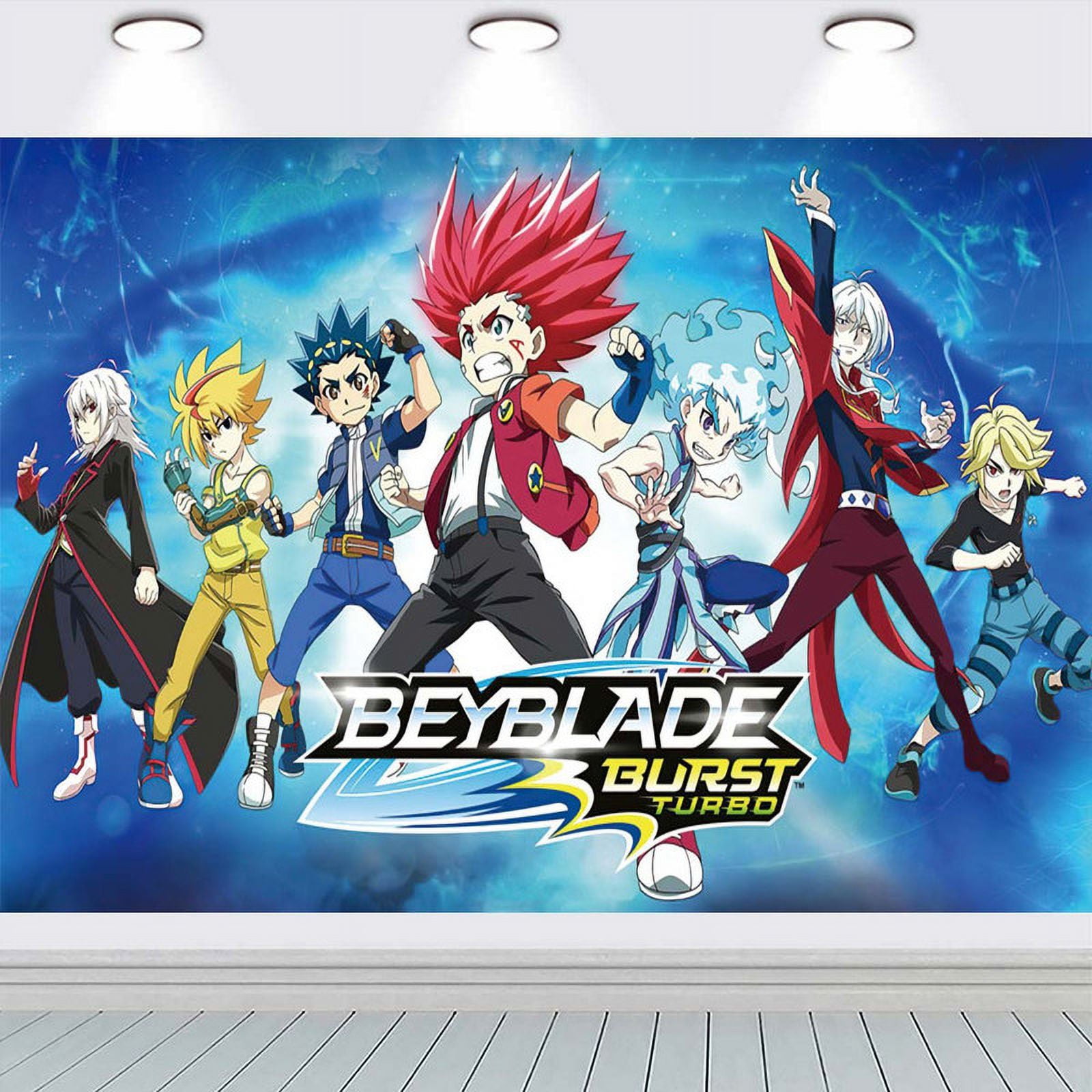 Beyblade Burst Background Backdrop Party Supplies Taspestry Wall Decor ...