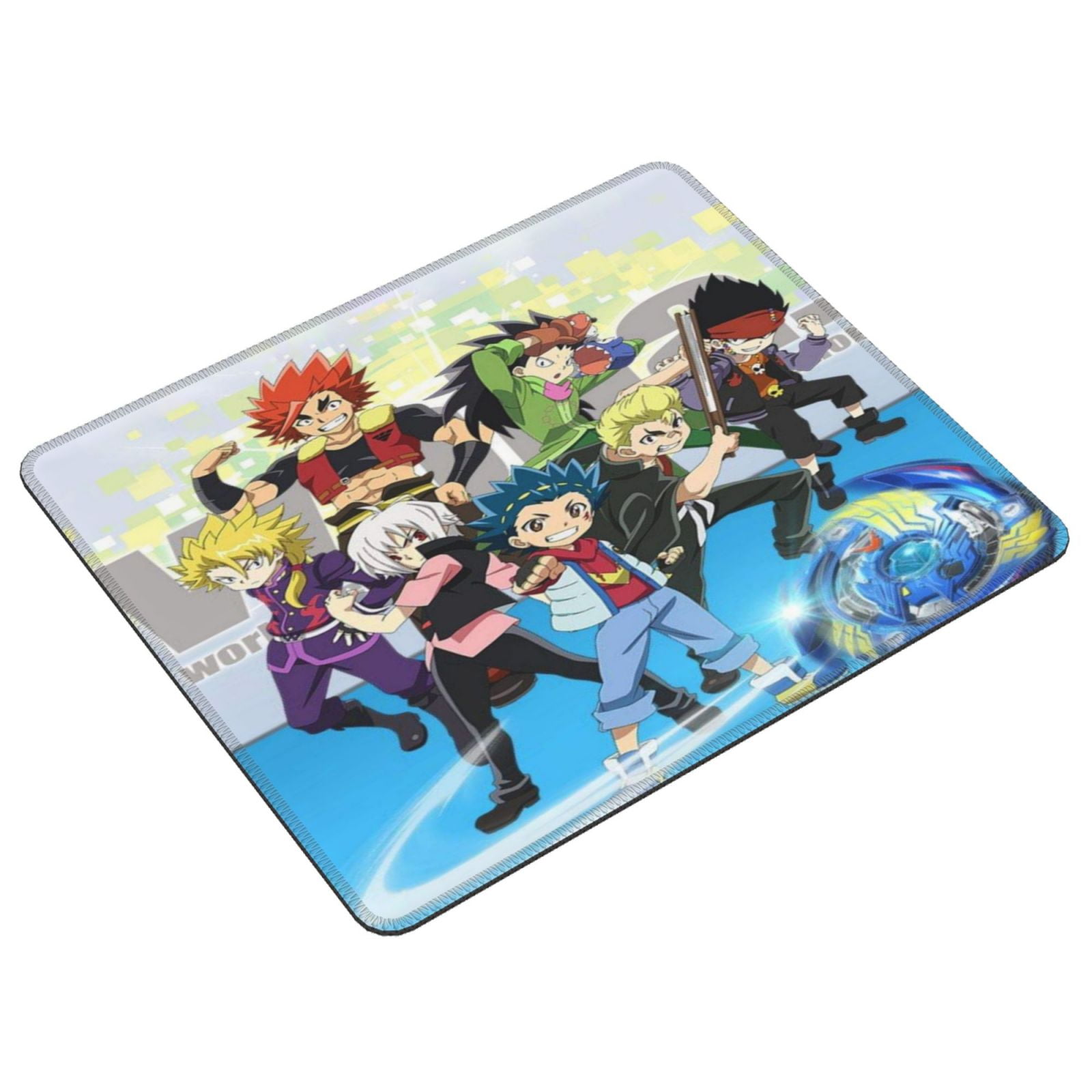 Beyblade Burst Computer Mouse Mat with Anti-Slip Rubber Base Anti-Fray ...