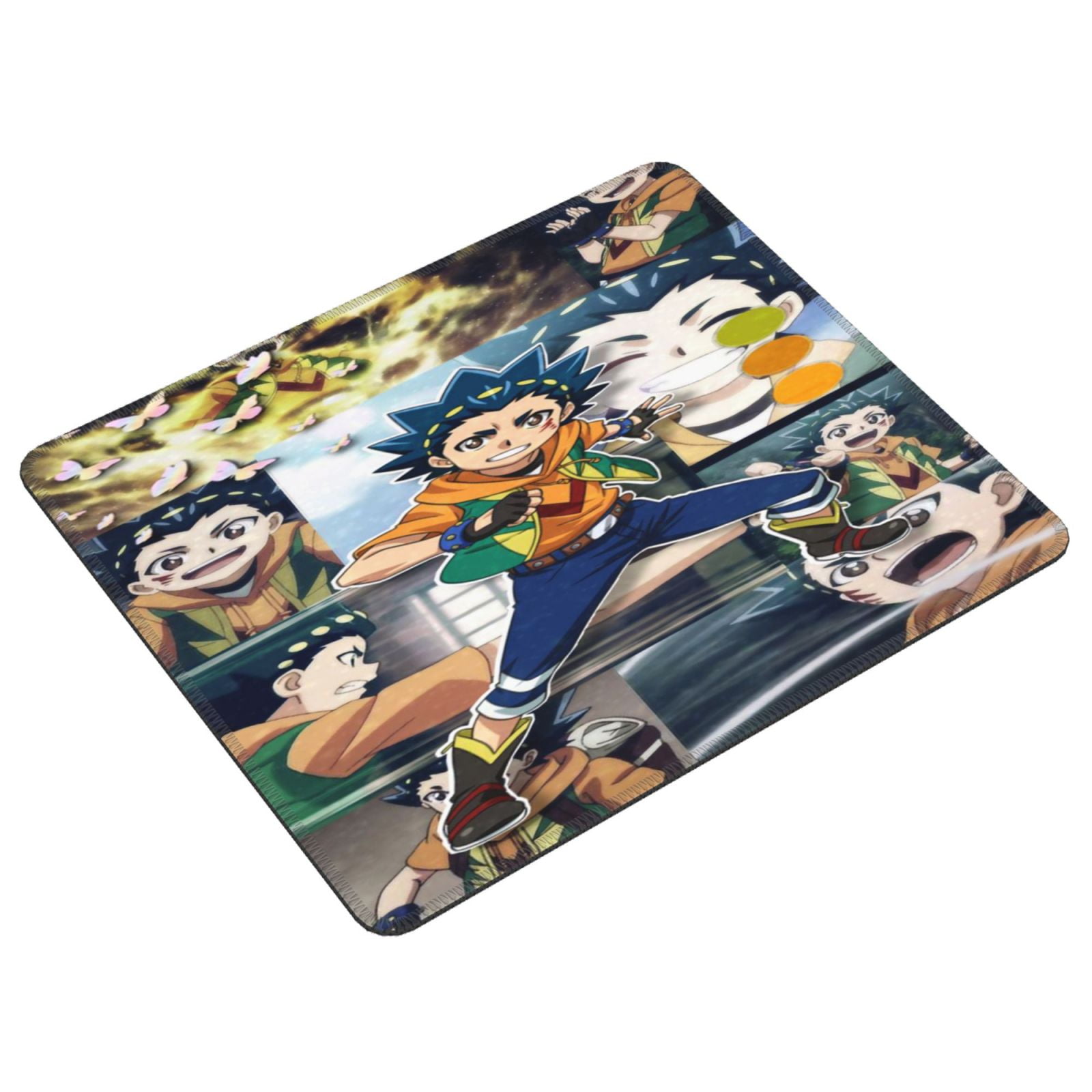 Beyblade Burst Computer Mouse Mat with Anti-Slip Rubber Base Anti-Fray ...
