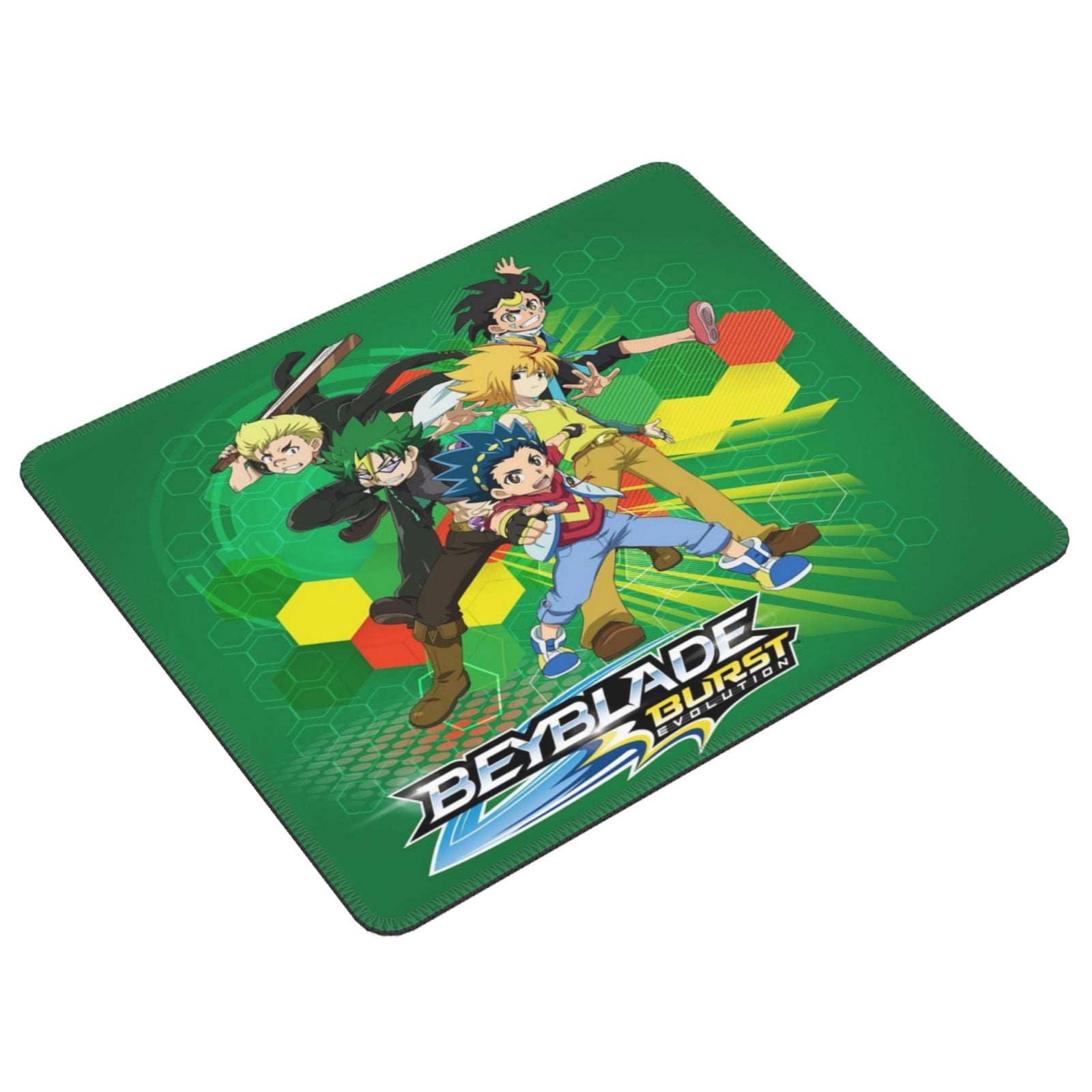 Beyblade Burst Computer Mouse Mat with Anti-Slip Rubber Base Anti-Fray ...