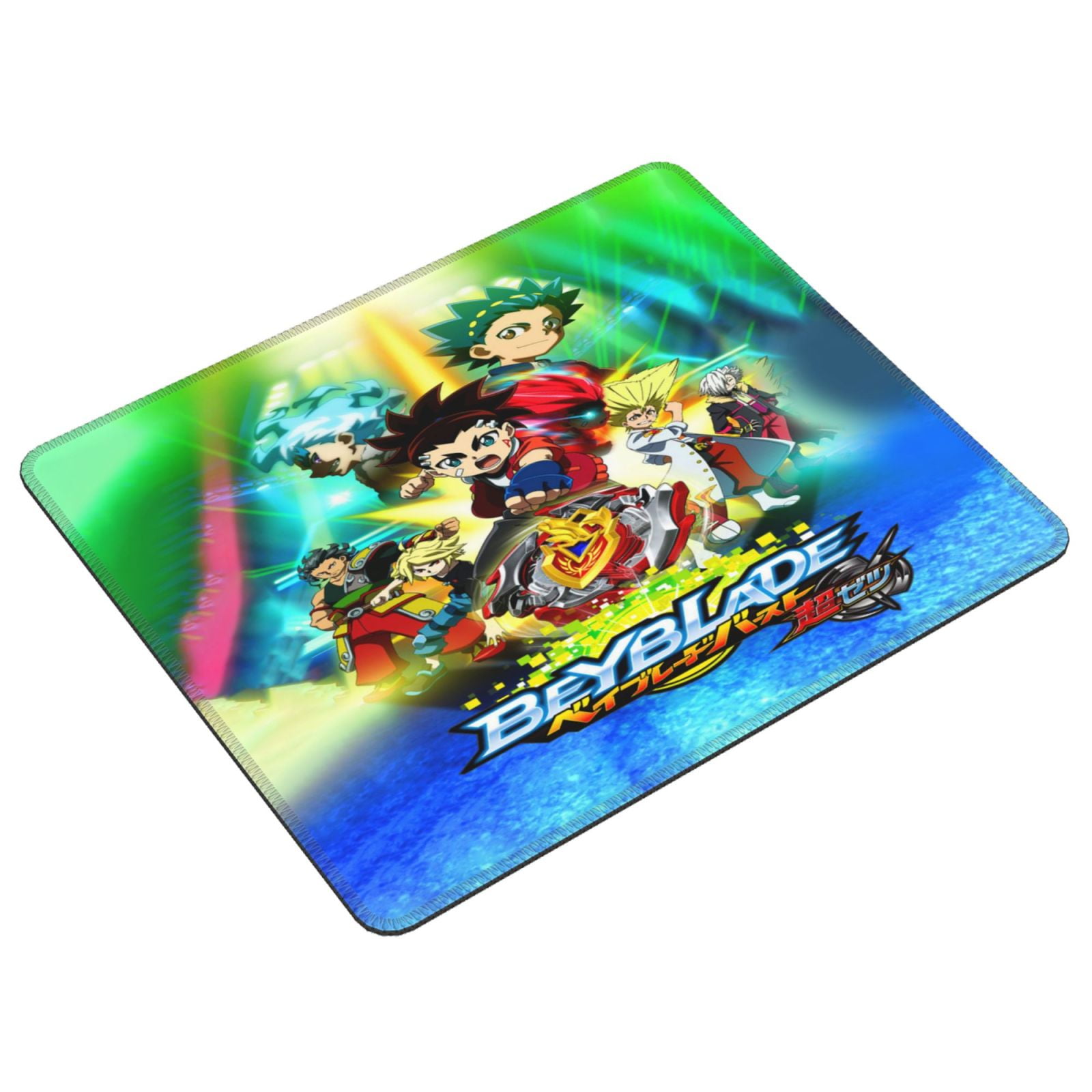 Beyblade Burst Computer Mouse Mat with Anti-Slip Rubber Base Anti-Fray ...