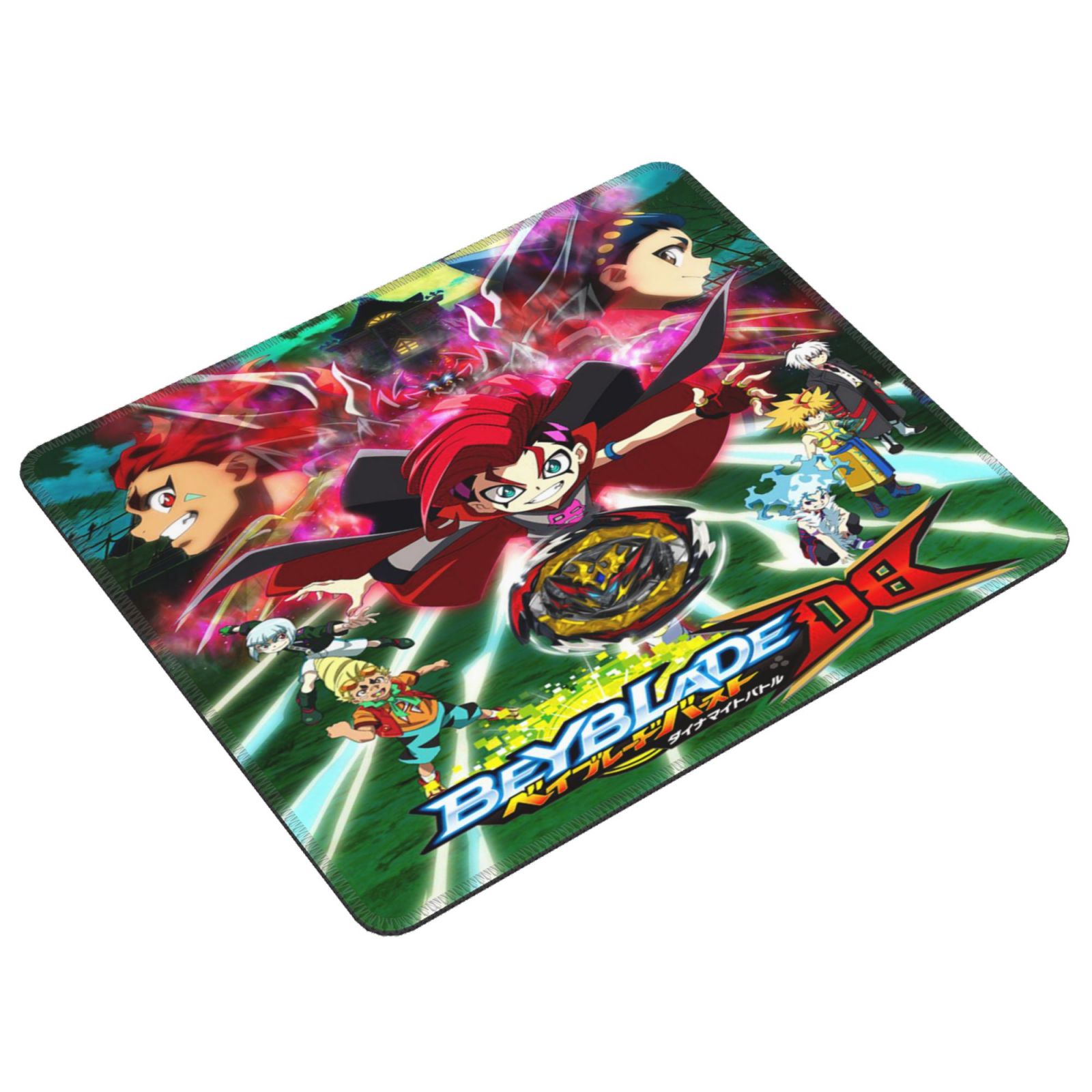 Beyblade Burst Computer Mouse Mat with Anti-Slip Rubber Base Anti-Fray ...
