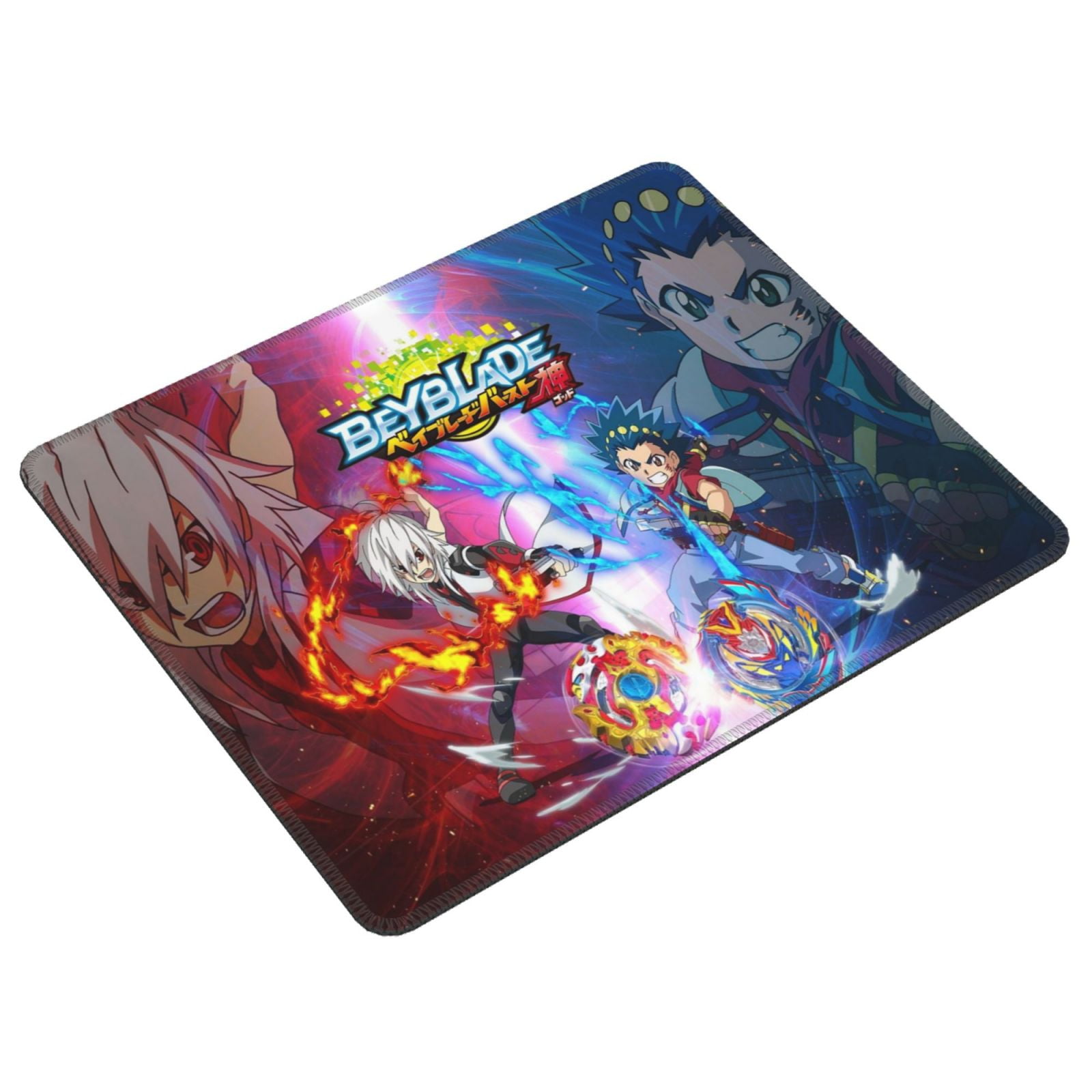 Beyblade Burst Computer Mouse Mat with Anti-Slip Rubber Base Anti-Fray ...