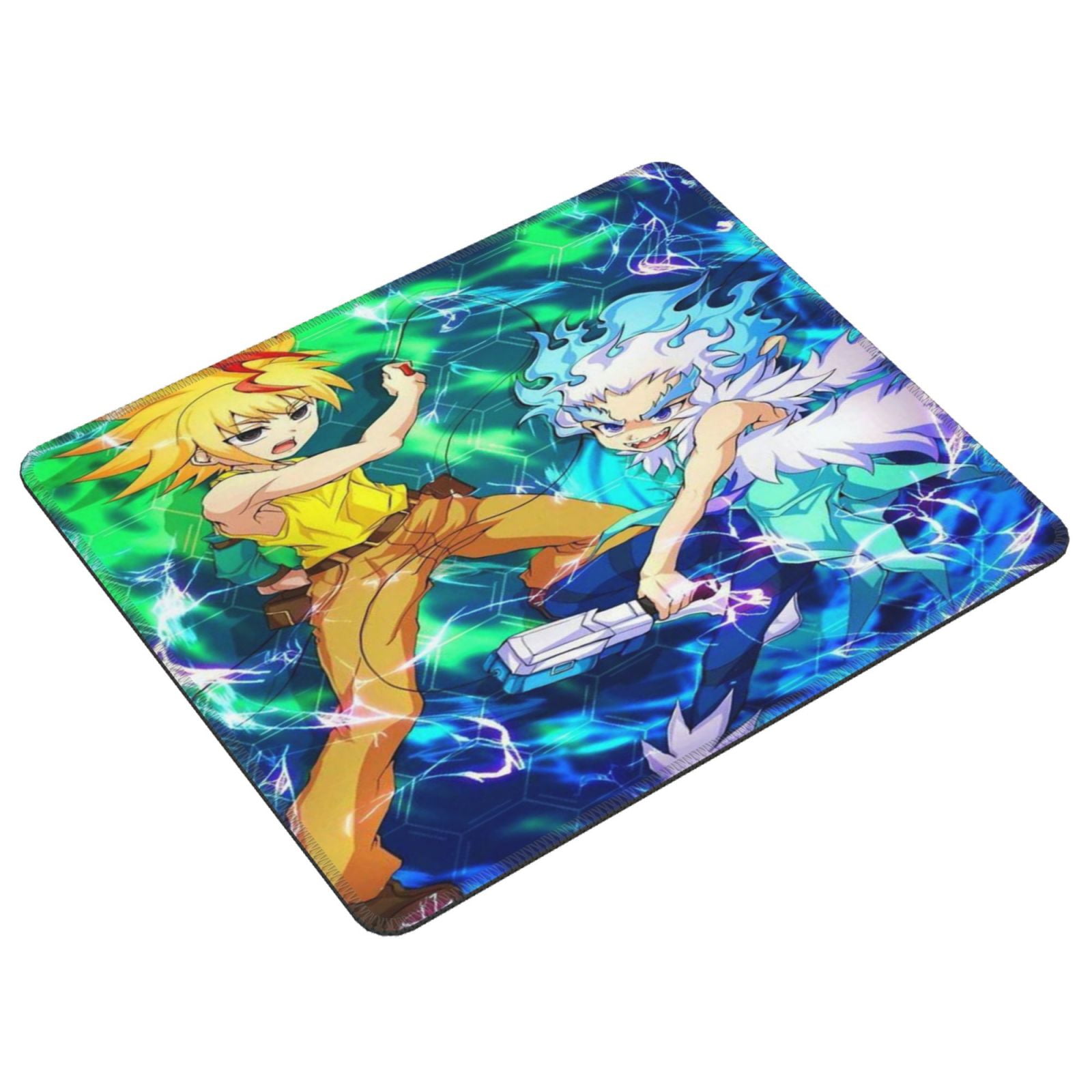 Beyblade Burst Computer Mouse Mat with Anti-Slip Rubber Base Anti-Fray ...